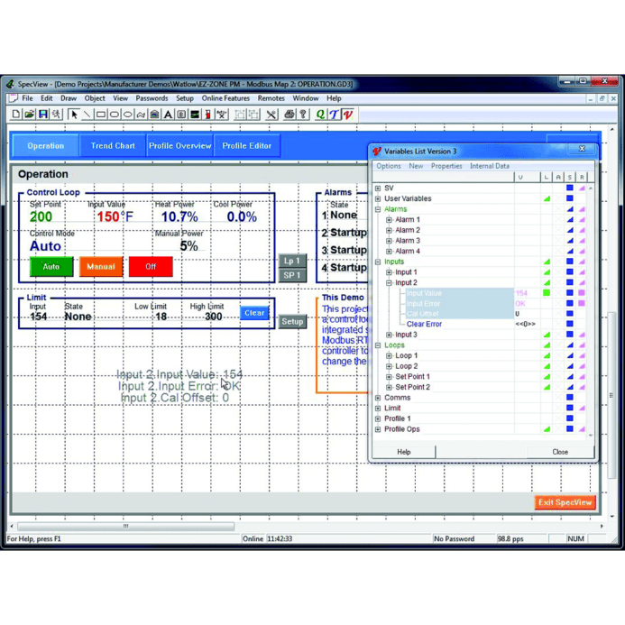 Watlow SpecView Controller Software | West Coast Plastics